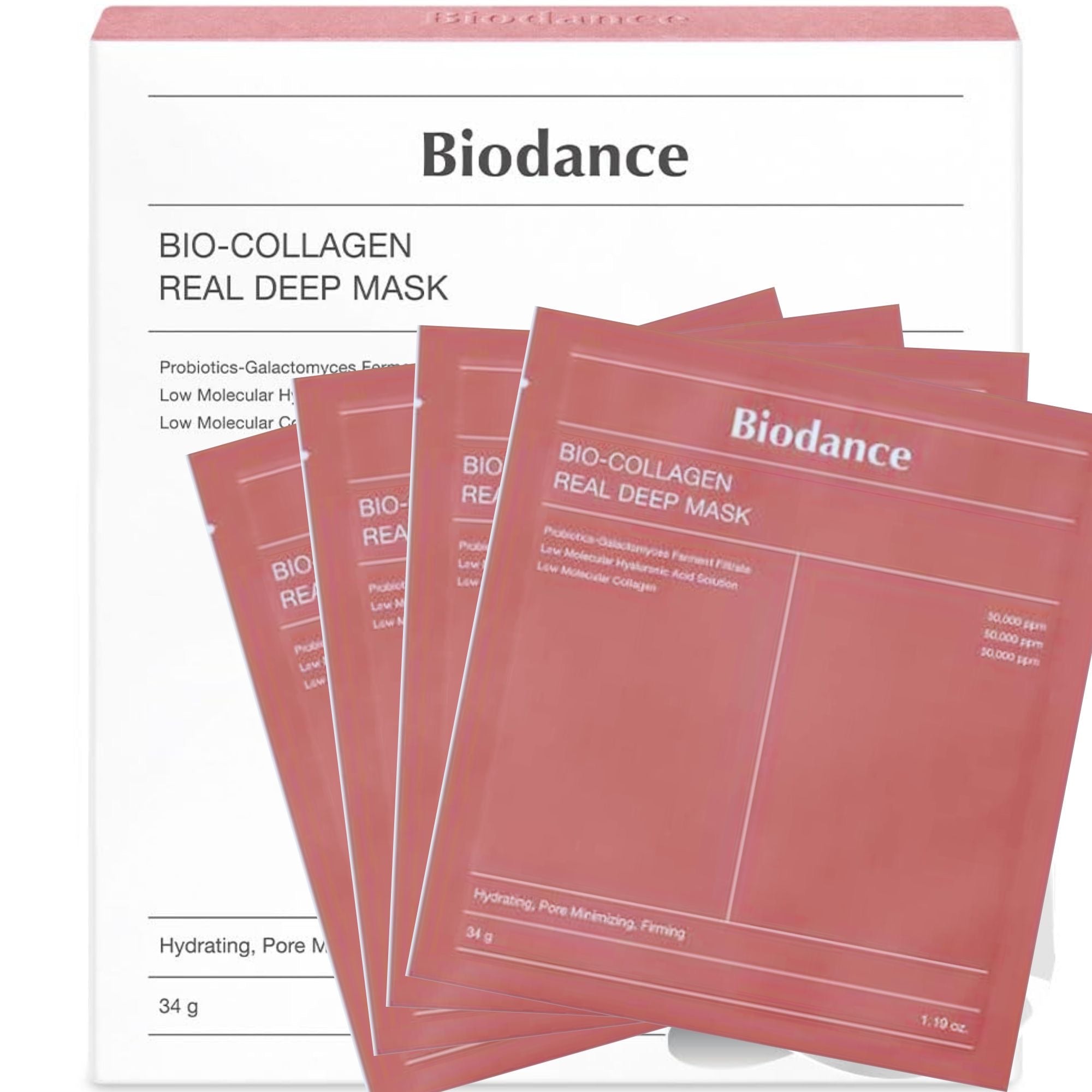 Biodance Bio-Collagen Real Deep Mask 4 Sheet Set – Le coin des filles