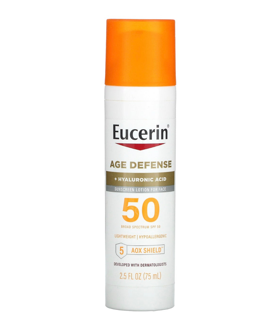 Eucerin Sun Age Defense SPF 50 Face Sunscreen Lotion – Le coin des filles